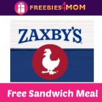 🐓Zaxby's Free Sandwich Meal - Freebies 4 Mom