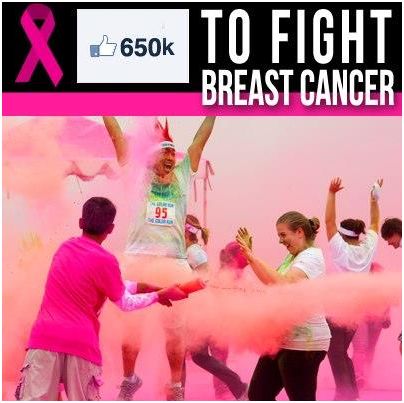 *Expired* Donate4Free: The Color Run Fights Breast Cancer - Freebies 4 Mom