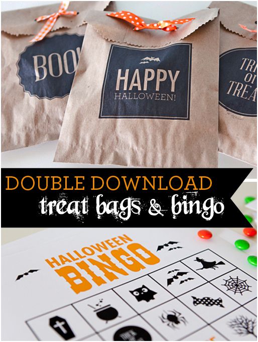 *Expired* Free Printable Halloween Treat Bags & Bingo - Freebies 4 Mom