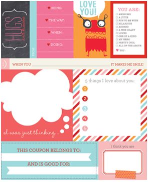 *Expired* Free Love Note Printables - Freebies 4 Mom