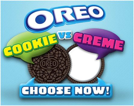 *Expired* Sweeps Oreo Cookie vs Creme (500 Daily Winners) - Freebies 4 Mom