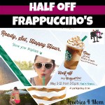 *Expired* Starbucks Half-Price Frappuccino 3-5pm May 3-12 - Freebies 4 Mom
