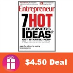 *Expired* Deal $4.50 for Entrepreneur Magazine - Freebies 4 Mom
