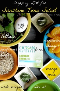 🍊Sunshine Tuna Salad Recipe with Ocean Naturals - Freebies 4 Mom