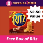 *Expired* Free FULL-SIZE box of Ritz Bacon Flavored Crackers - Freebies ...