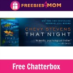 *Closed* Free Chatterbox: Chevy Stevens "That Night" - Freebies 4 Mom