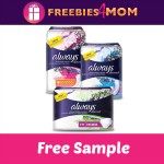 *Expired* Free Sample Always Discreet - Freebies 4 Mom