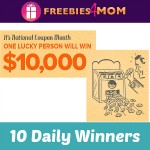 *Expired* Sweeps Coupons.com National Coupon Month - Freebies 4 Mom