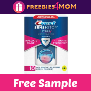 *Expired* Free Sample Crest Sensi-Stop - Freebies 4 Mom