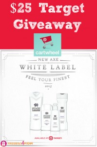 *Closed* $25 Target Gift Card Giveaway ~ Win & Save with AXE® White ...