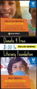 *Expired* Donate 4 Free: $1.00 to Dollar General Literacy Foundation ...