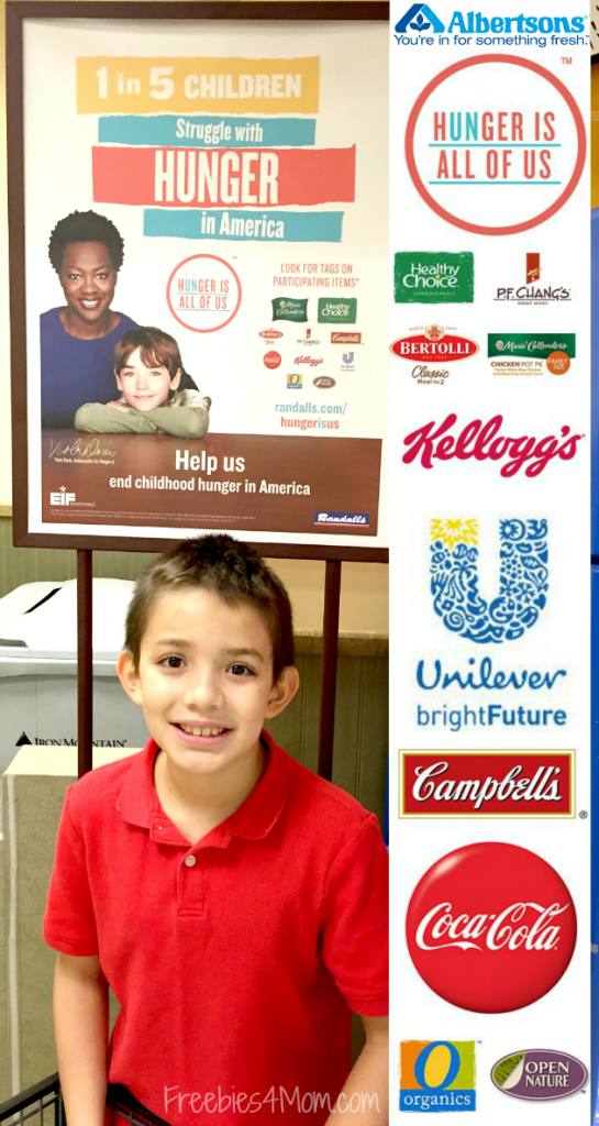 *Expired* Support Hunger Is campaign at Randalls - Freebies 4 Mom