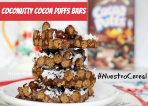 🍫Coconutty Cocoa Puffs Bars Recipe - Freebies 4 Mom