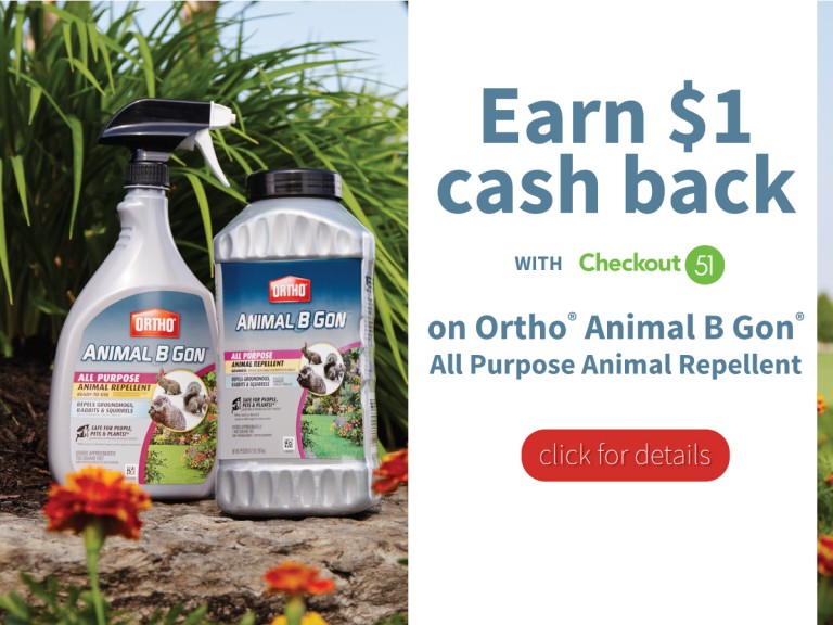 *Expired* Save $1.00 on Ortho® Animal B Gon® Animal Repellent at ...
