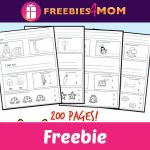 *Expired* Free Kindergarten Morning Workbook - Freebies 4 Mom