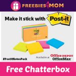 *Closed* Free Chatterbox: Make it Stick with Post-it - Freebies 4 Mom