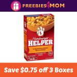 *Expired* Coupon: Save $0.75 off Three Hamburger Helper - Freebies 4 Mom