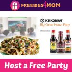 *Closed* Free Kikkoman Big Game House Party - Freebies 4 Mom