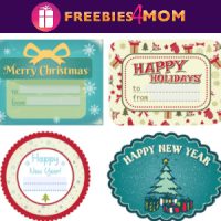 🎄Free Christmas Printable: Gift Labels or Gift Tags - Freebies 4 Mom