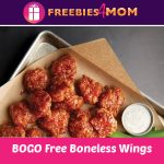 *Expired* Buffalo Wild Wings BOGO Free Boneless Wings - Freebies 4 Mom