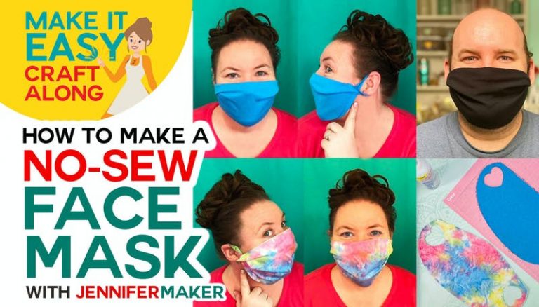 *Expired* ️No-Sew Face Mask with Fabric Ear Loops - Freebies 4 Mom