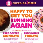 *Expired* 🍩Free Coffee Mondays and Free Donut Fridays - Freebies 4 Mom