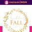 🍂Free Fall Printable Sign: Hello Fall Berry Wreath - Freebies 4 Mom