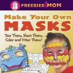 🐸Free Kids Printable: Make Your Own Masks - Freebies 4 Mom
