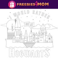 🌈Free Kids Printable: Harry Potter Coloring Sheets - Freebies 4 Mom