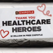 *Expired* 🩺Sweeps Chipotle Healthcare Heroes (ends 5/12) - Freebies 4 Mom